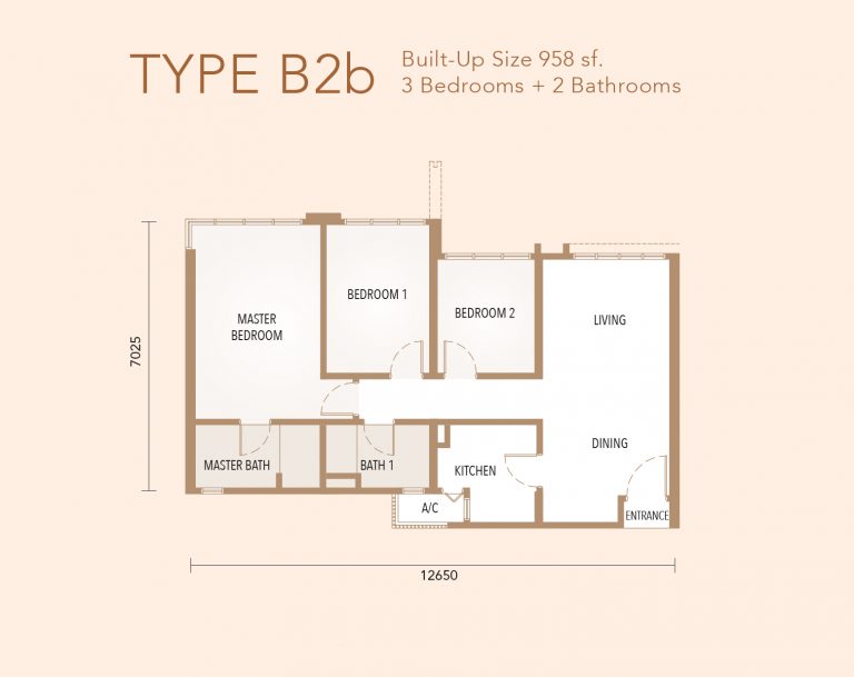 FLOOR PLAN | THE MAPLE RESIDENCES - Prestigious Development By WCT